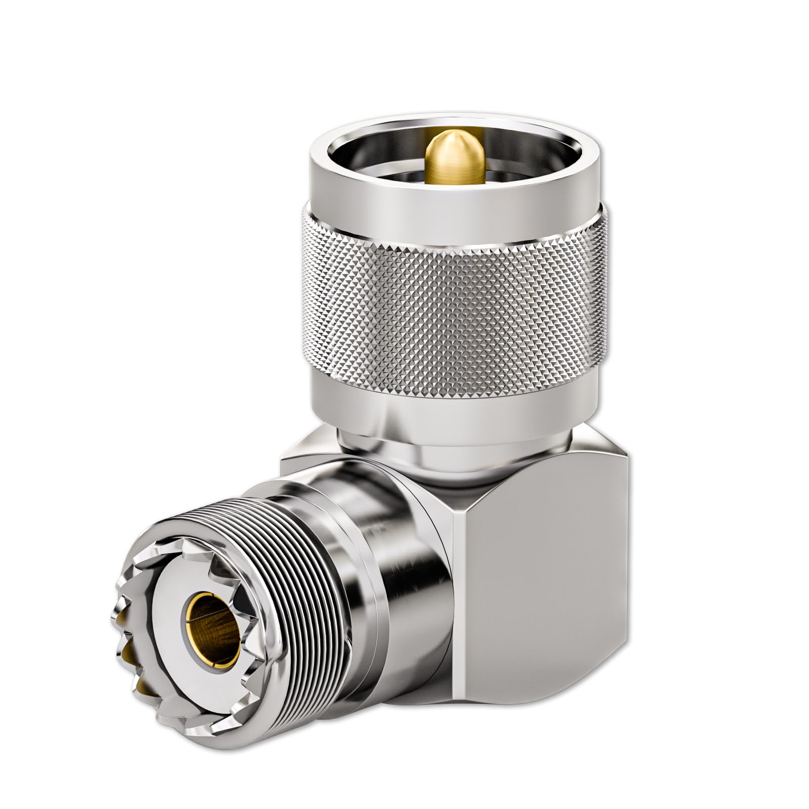 Snapklik.com : UHF PL259 Male To SO239 Female Coax Coaxial Connector ...