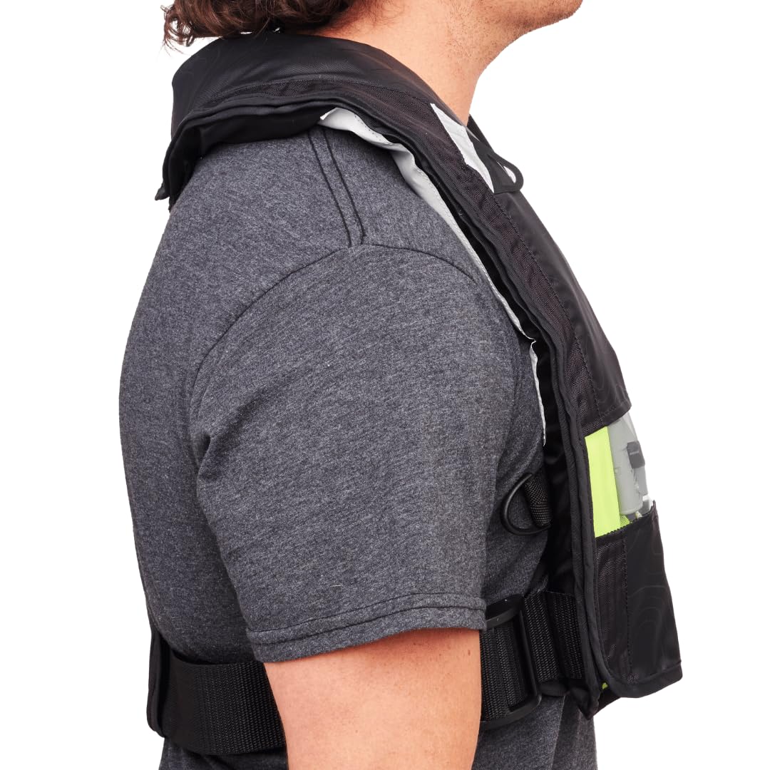 Snapklik.com : BLUESTORM Stratus 35 Inflatable Life Jacket PFD For ...