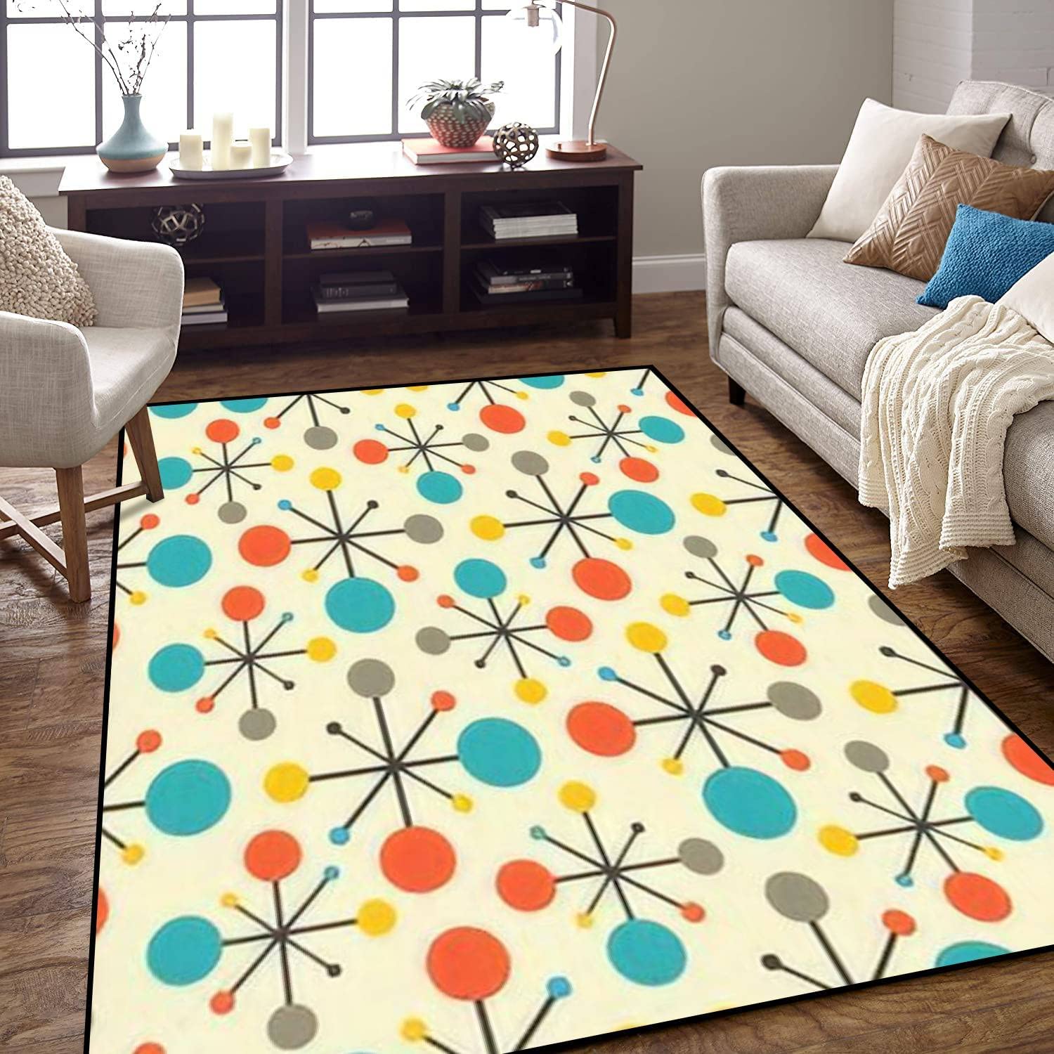 Atomic Mid Century Modern Rugs Shopping For Mid Century Modern Area