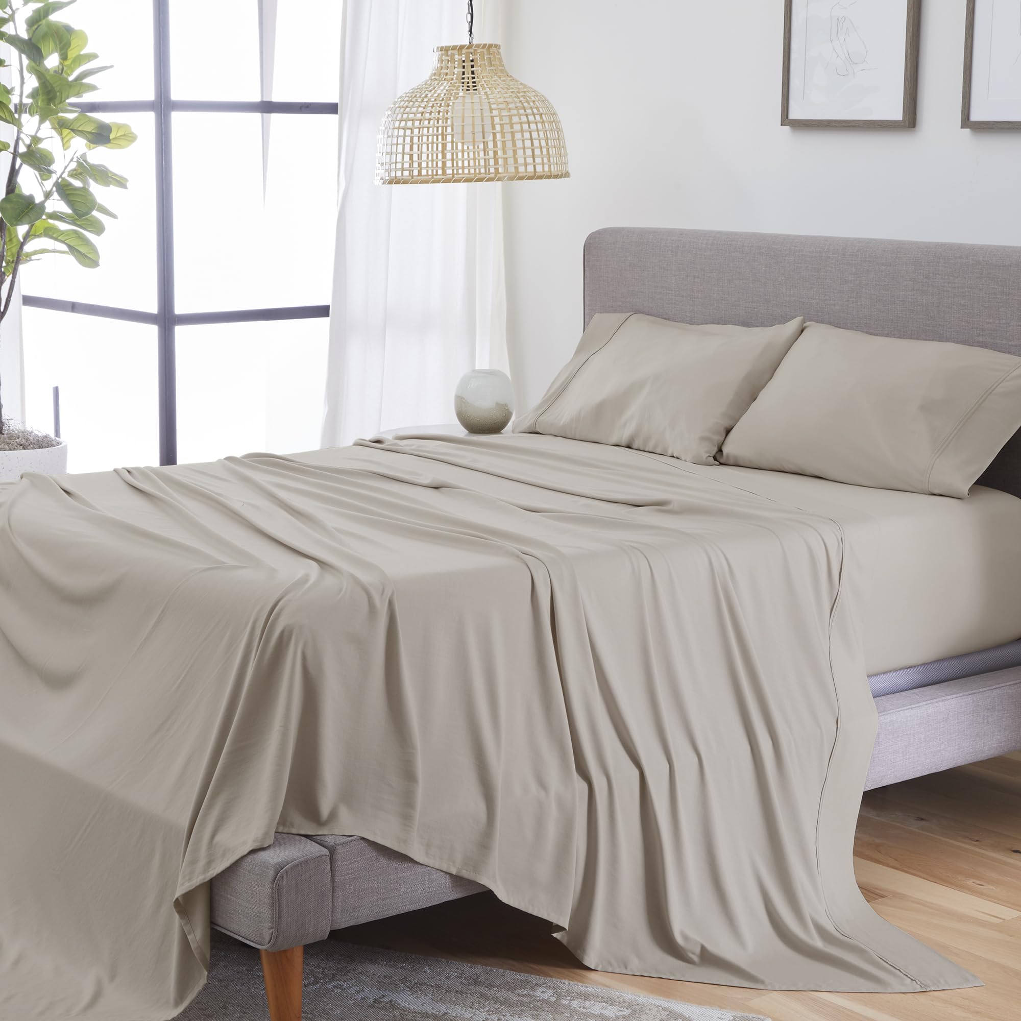 Amazon.com: Bedgear Hyper-Linen Bed Sheet Set - Breathable and Quick ...