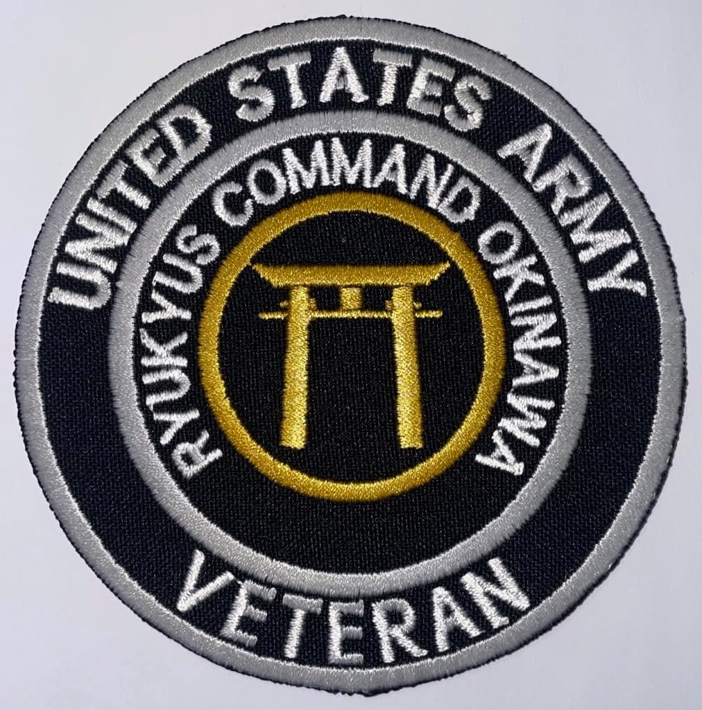 Amazon.com: Ryukyus Command Okinawa Veteran Patch Hook AM74 : Arts ...