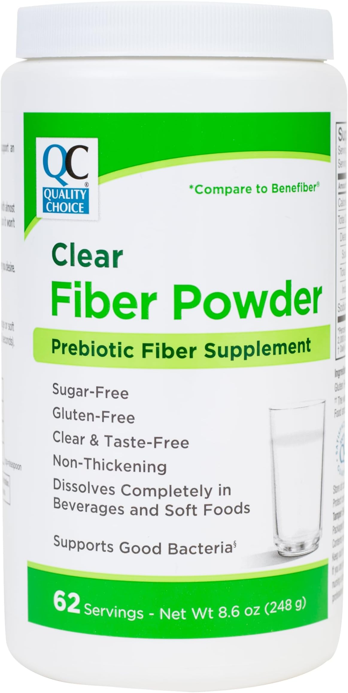 Amazon.com: KIRKLAND Signature OPTIFIBER, Powder, Sugar Free Favor Free ...