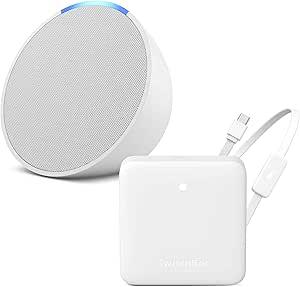 Amazon.co.jp: 【セット買い】Echo Pop グレーシャーホワイト + SwitchBot スマートリモコン Hub Mini (温湿度センサー搭載・Matter対応版 ...