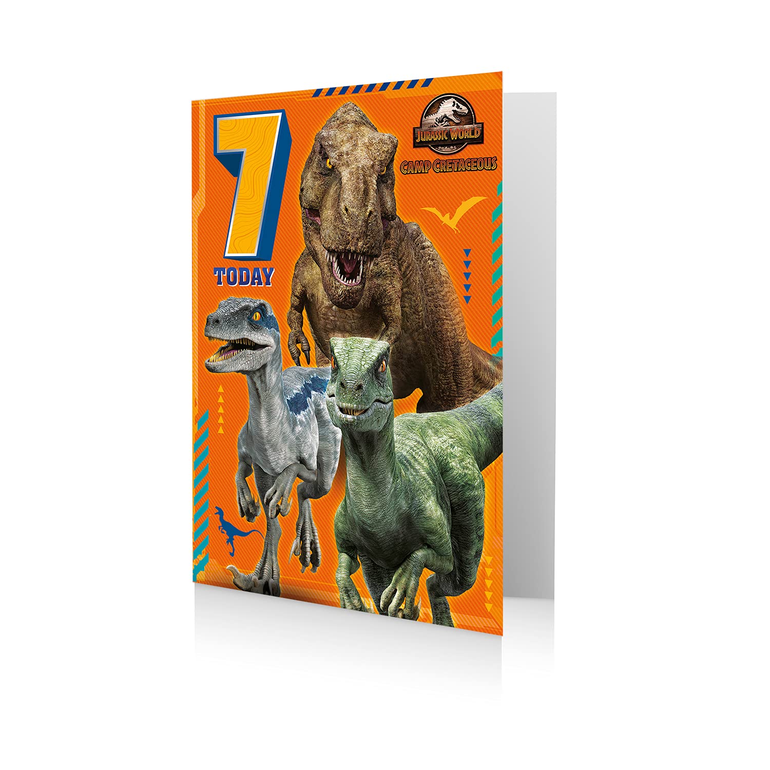 Buy Age 7 Jurassic World Card Happy 7th Birthday Card Jurassic World buy-age-7-jurassic-world-card-happy-7th-birthday-card-jurassic-world