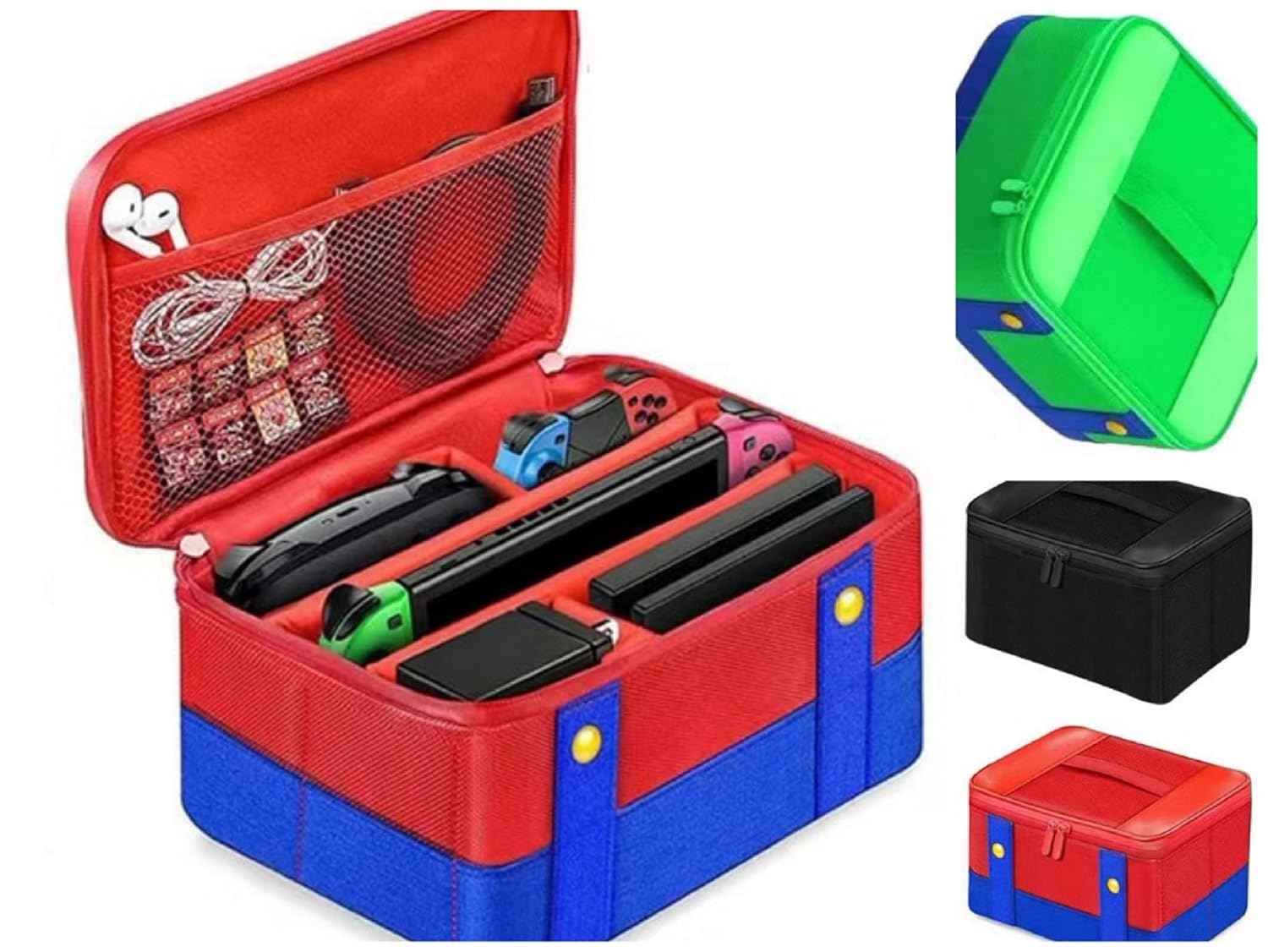 Amazon.com: Sialicess Switch Game Traveler Deluxe Travel Case, Includes ...
