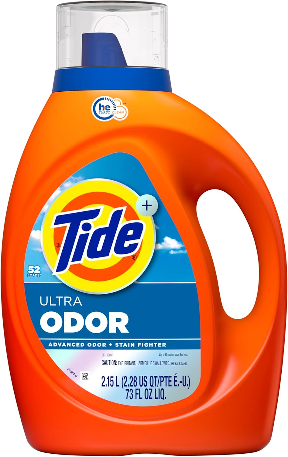 Amazon.com: Tide Ultra Odor Defense Plus Oxi Liquid Laundry Detergent ...
