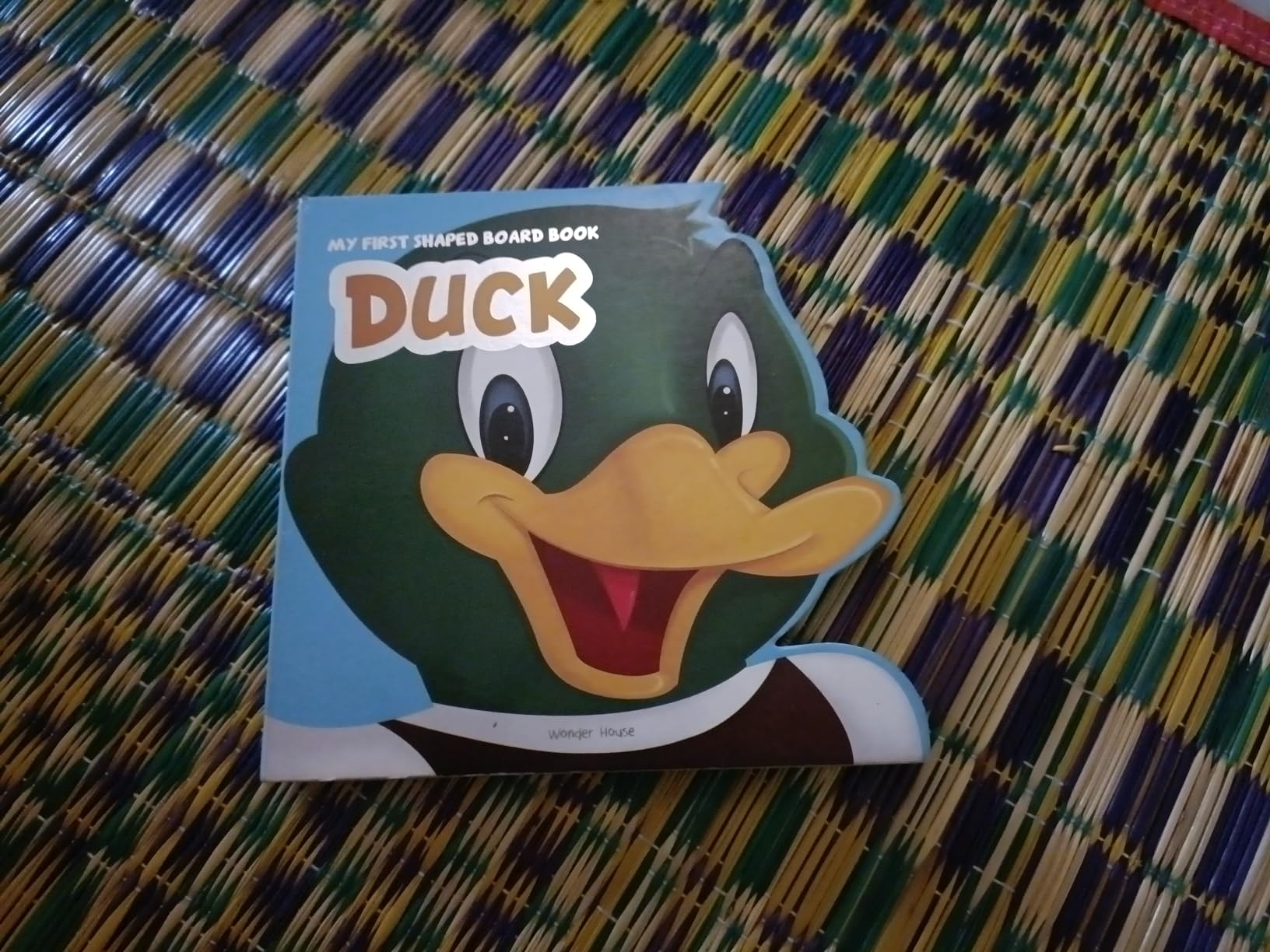 My First Shaped Board book - Duck, Die-Cut Animals, Picture Book for ...