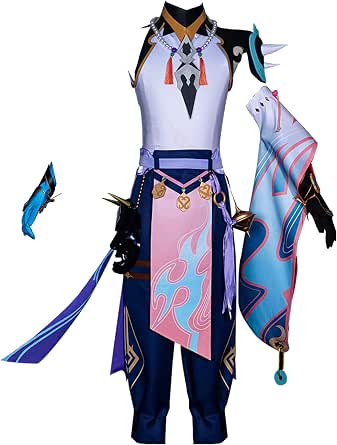 Amazon.com: Gcufoyae Xiao Cosplay Costume Xiao Cos Outfit Xiao Cosplay ...