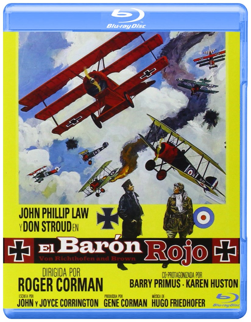 El barón rojo [Blu-ray]: Amazon.es: John Phillip Law, Don Stroud, Barry ...