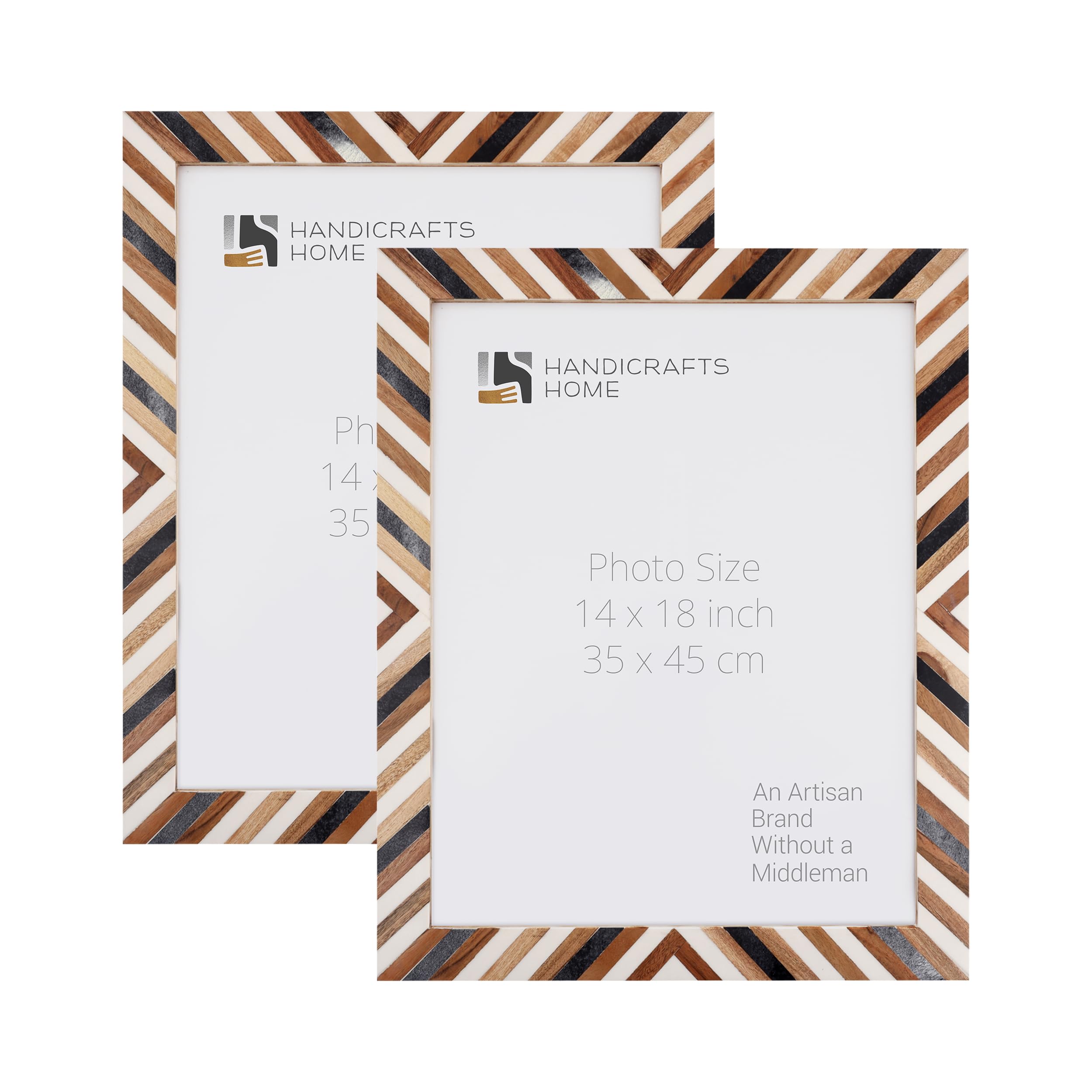 Amazon.com - Handicrafts Home Picture Frame 14x18 Photo Frames, Marquet ...