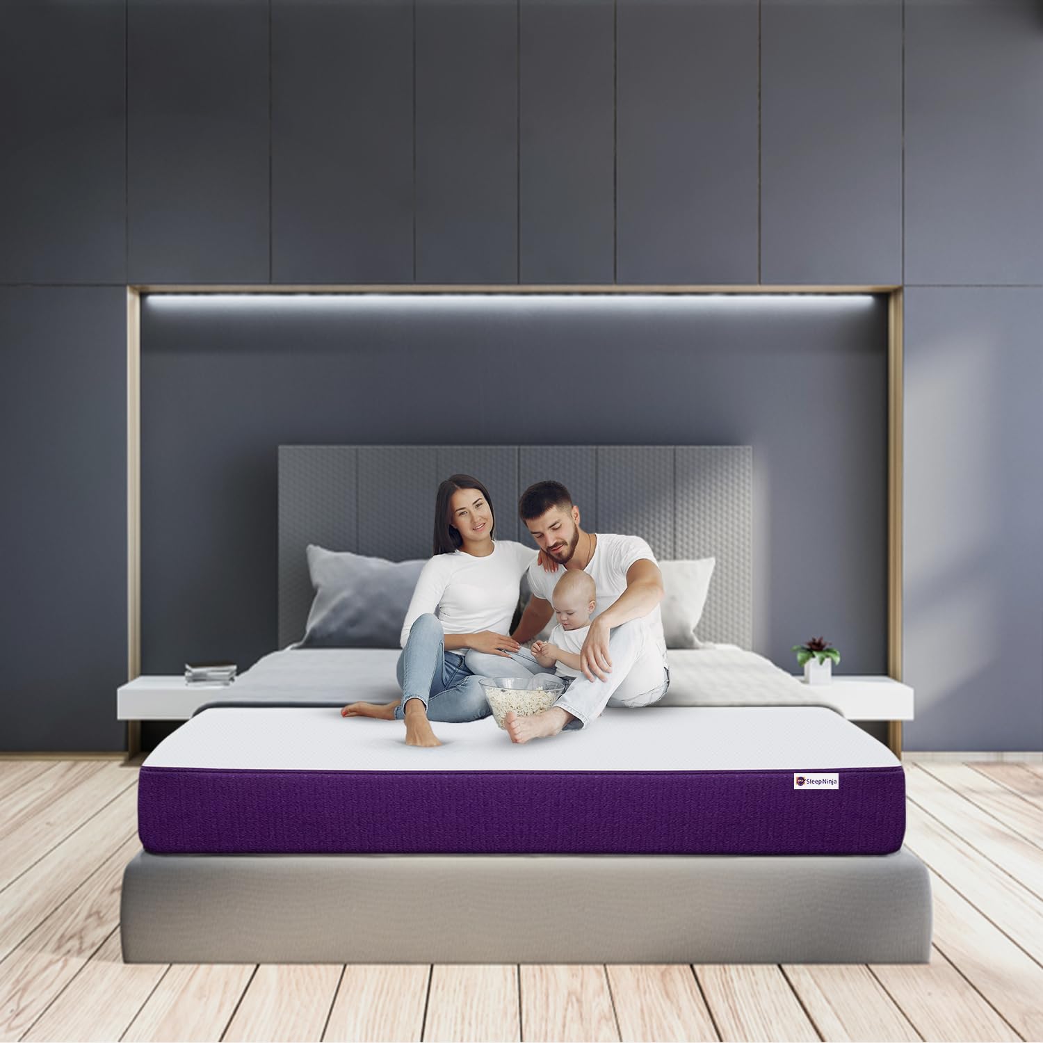 Sleep Ninja Orthopedic Memory Foam Bed Mattress | 10 Years Warranty ...