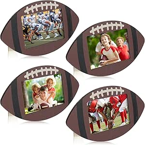 Amazon.com - YLOLUL 4 Pieces Football Picture Frame 4x6 Sport Themed ...
