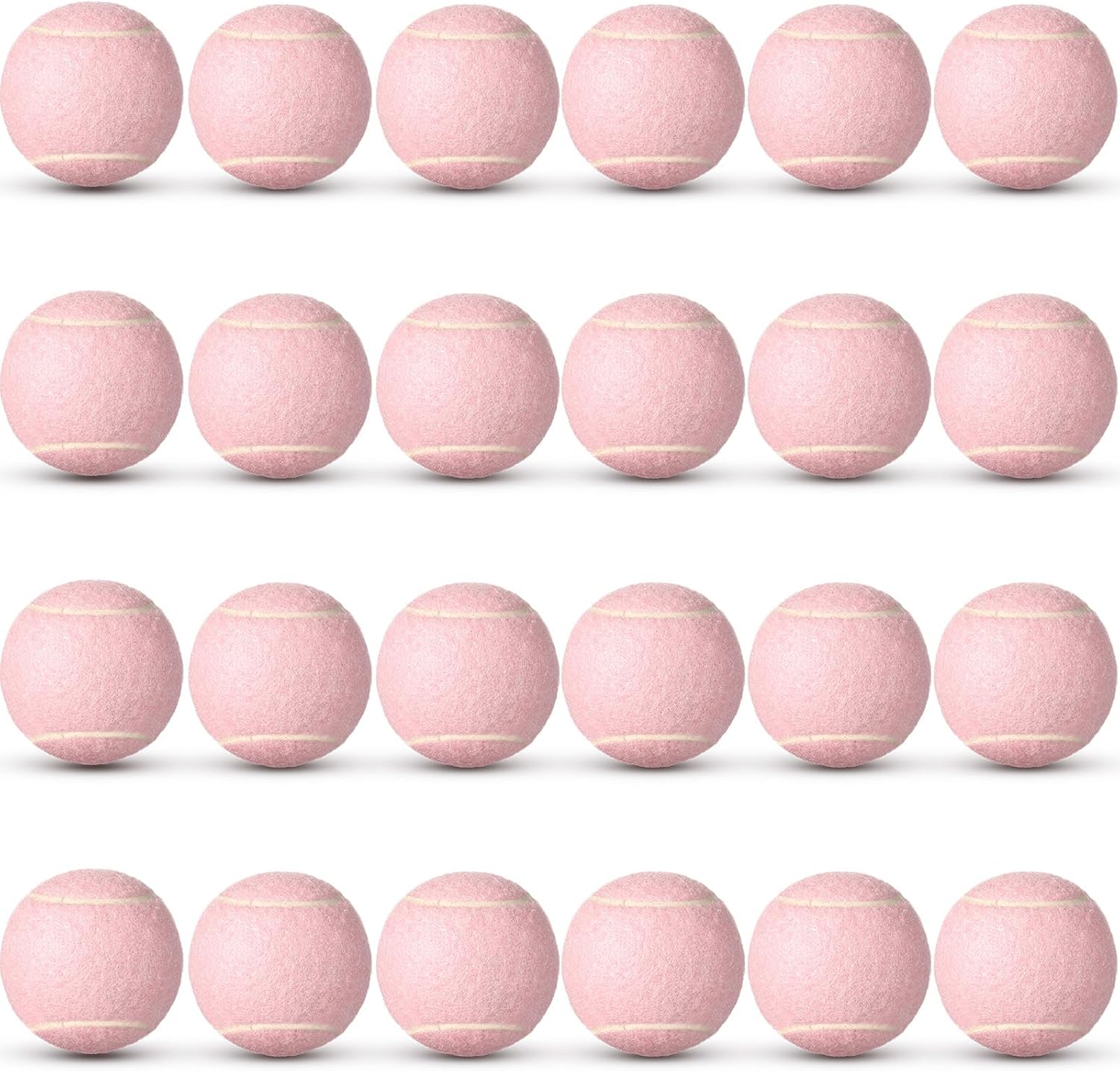 Amazon.com : 24 Pack Tennis Balls Playing Balls Tennis Practice Balls ...