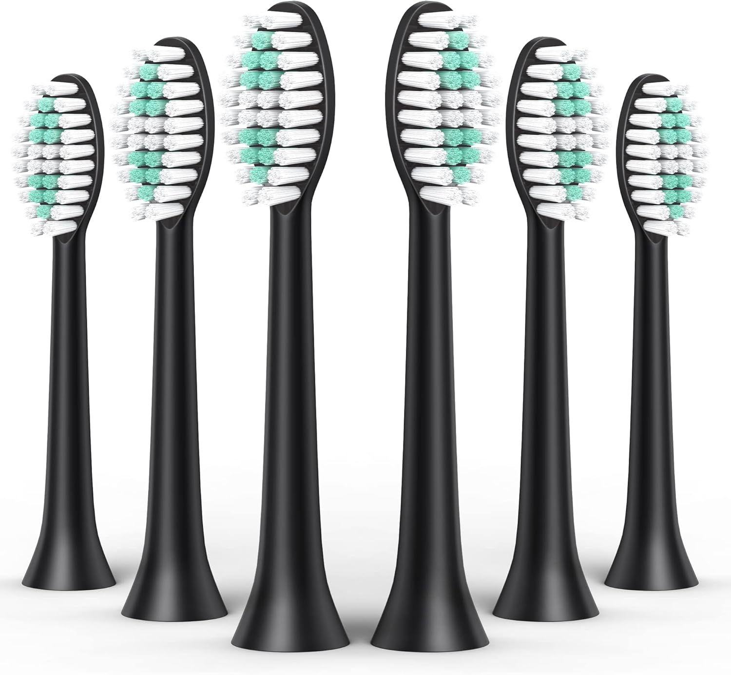 Amazon.com : Operan Electric Toothbrush Replacement 6 Heads Black ...