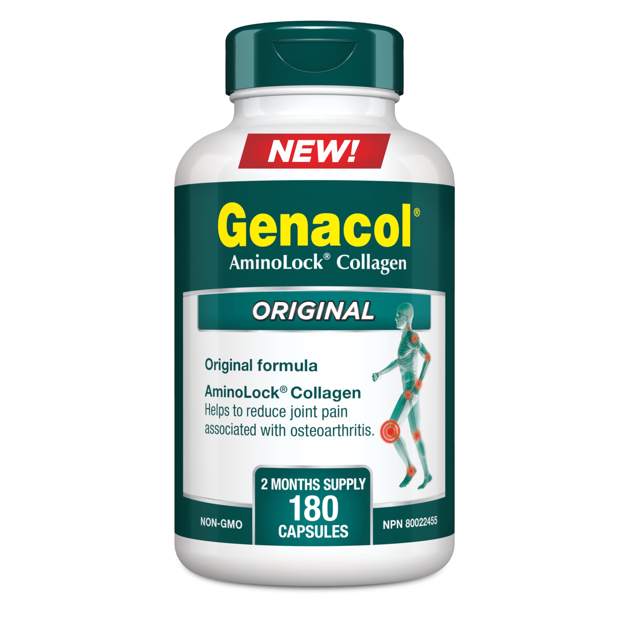 Genacol Ultra-Hydrolyzed Collagen Joint Supplement | Effective Osteo ...