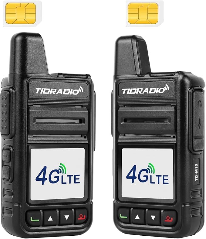 Amazon.com: TIDRADIO TD-M15 Rapid Global Walkie Talkies 5000 Mile Long ...