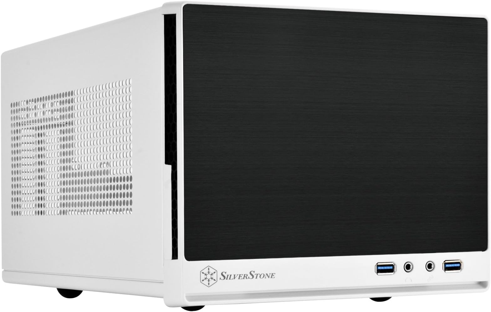 SilverStone SST-SG13B - Sugo Mini-ITX Compact Computer Cube Case, Mesh ...