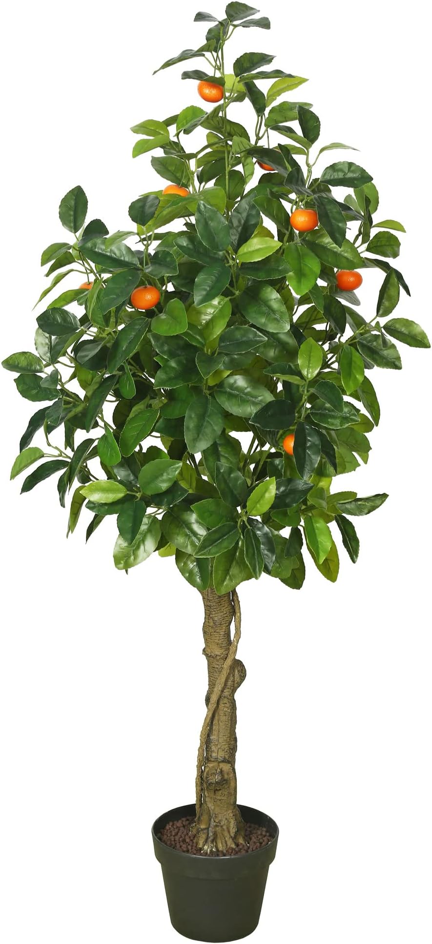 Amazon.com: Artificial Potted Plants 15.7 inches Fake Orange Tree ...