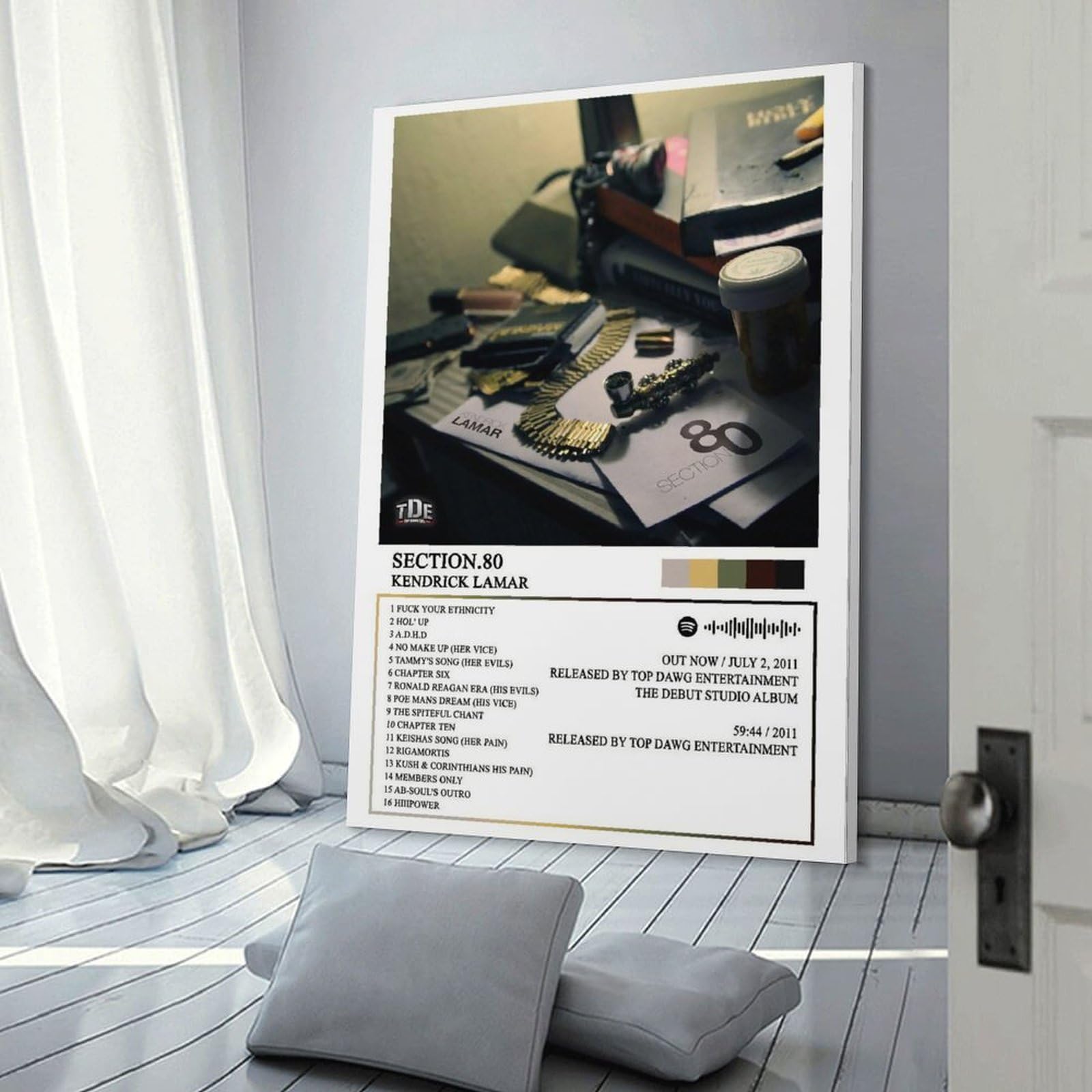 Kendrick Lamar Section 80 Album Cover
