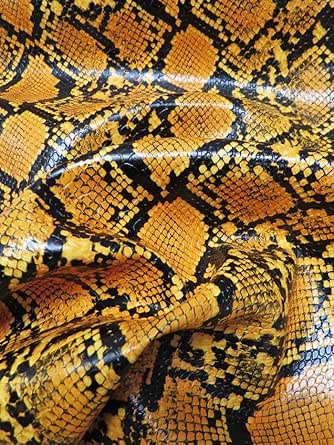 Amazon.com: Realistic Snake Skin Embossed Vinyl - Calico Python Snake ...