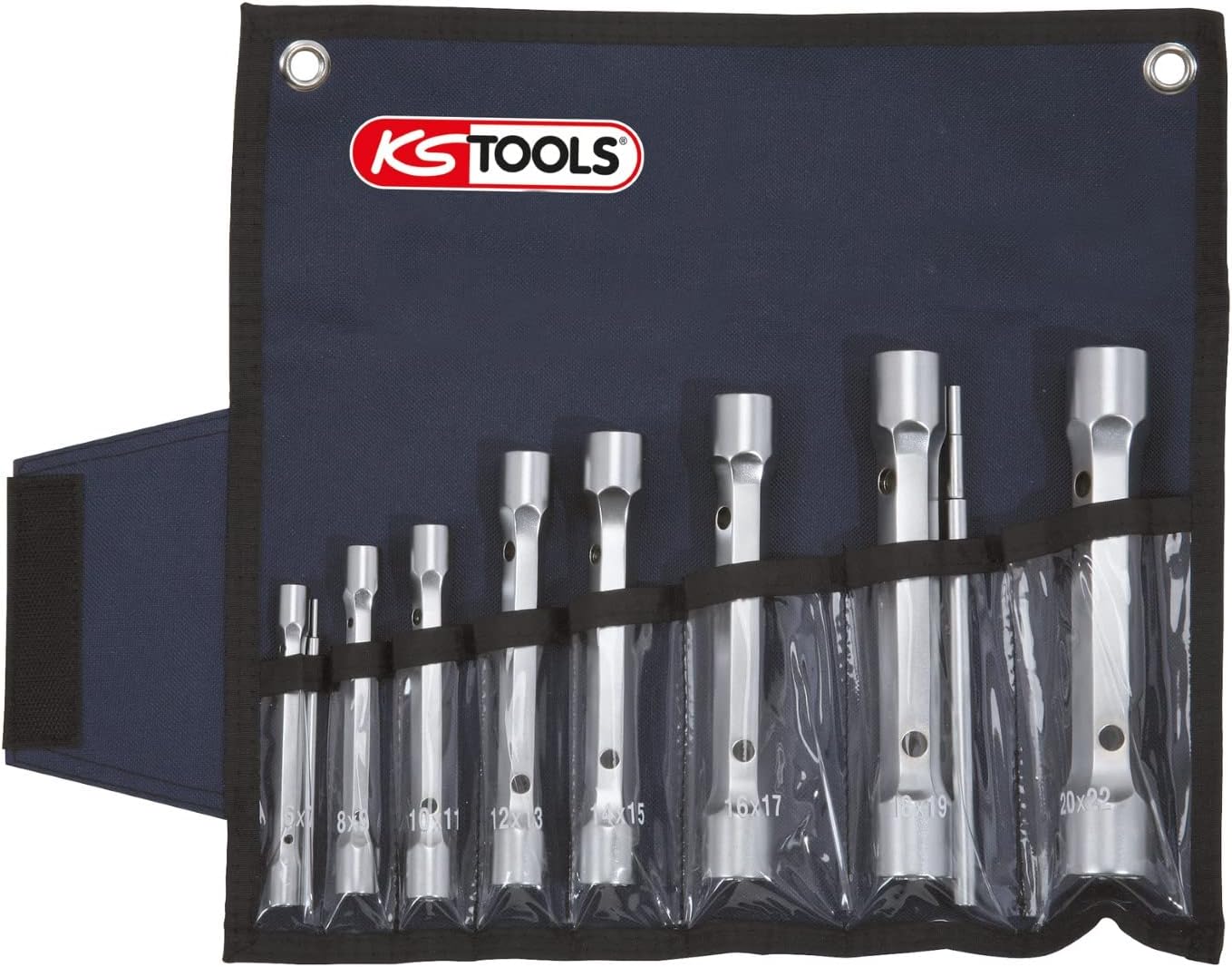 KS Tools 518.0405 ULTIMATEplus Doppel-Steckschlüssel-Satz, 10-tlg ...