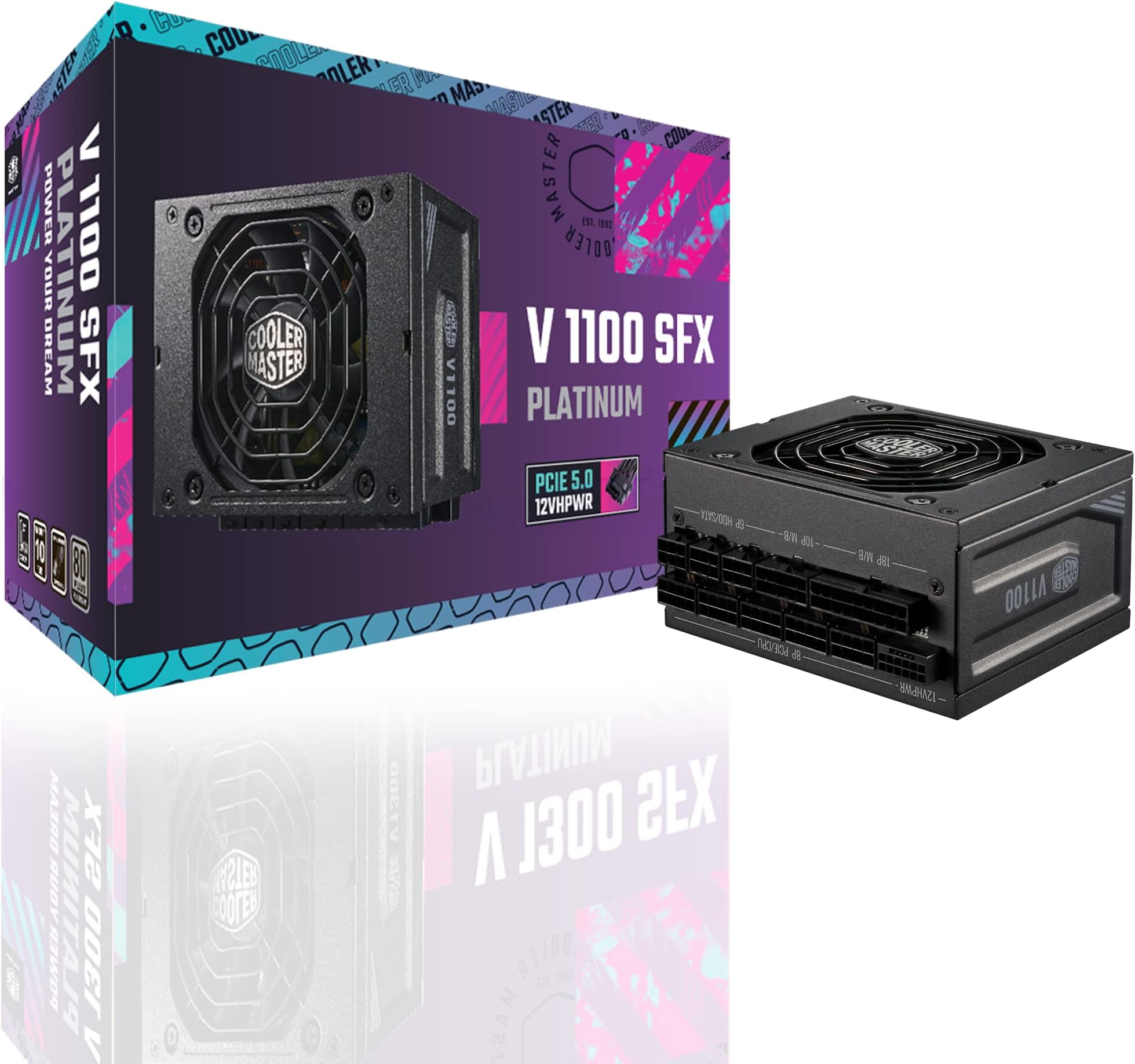 Amazon.com: Cooler Master V1100 SFX Platinum ATX3.0 Fully Modular Power ...