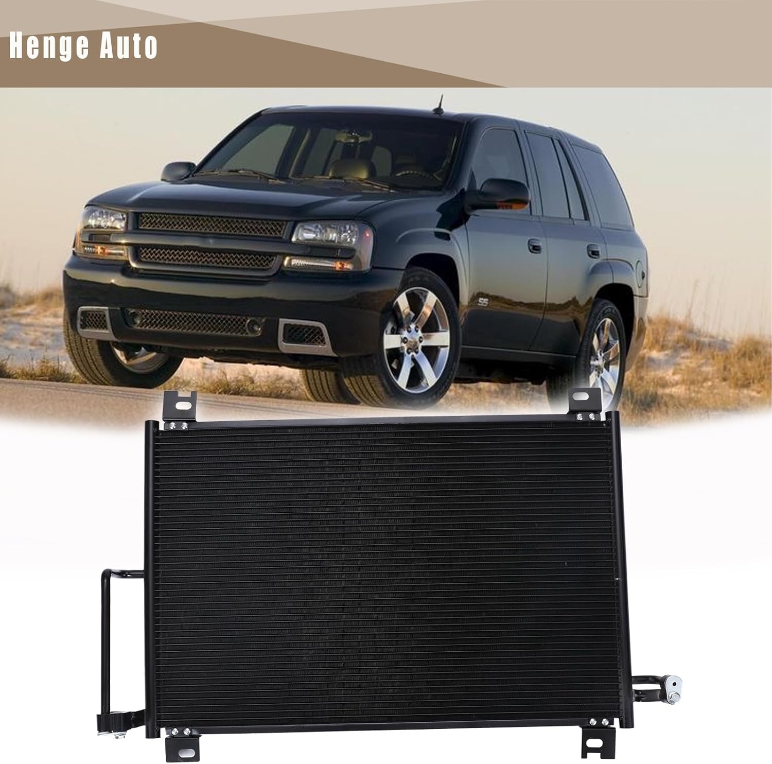 Condensador AC Aire acondicionado compatible con Chevy Trailblazer GMC ...