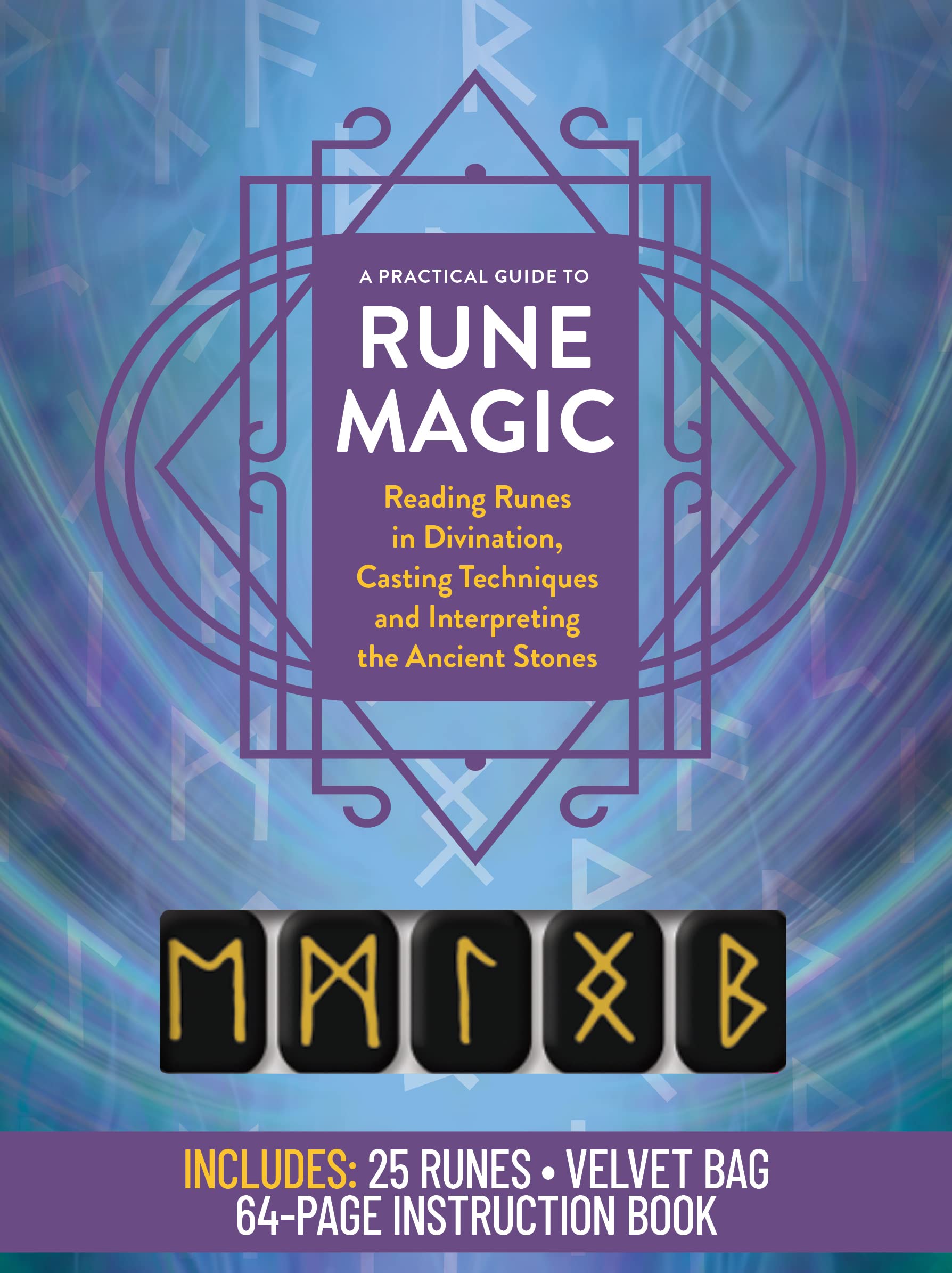 A Practical Guide to Rune Magic Kit: Reading Runes in Divination ...