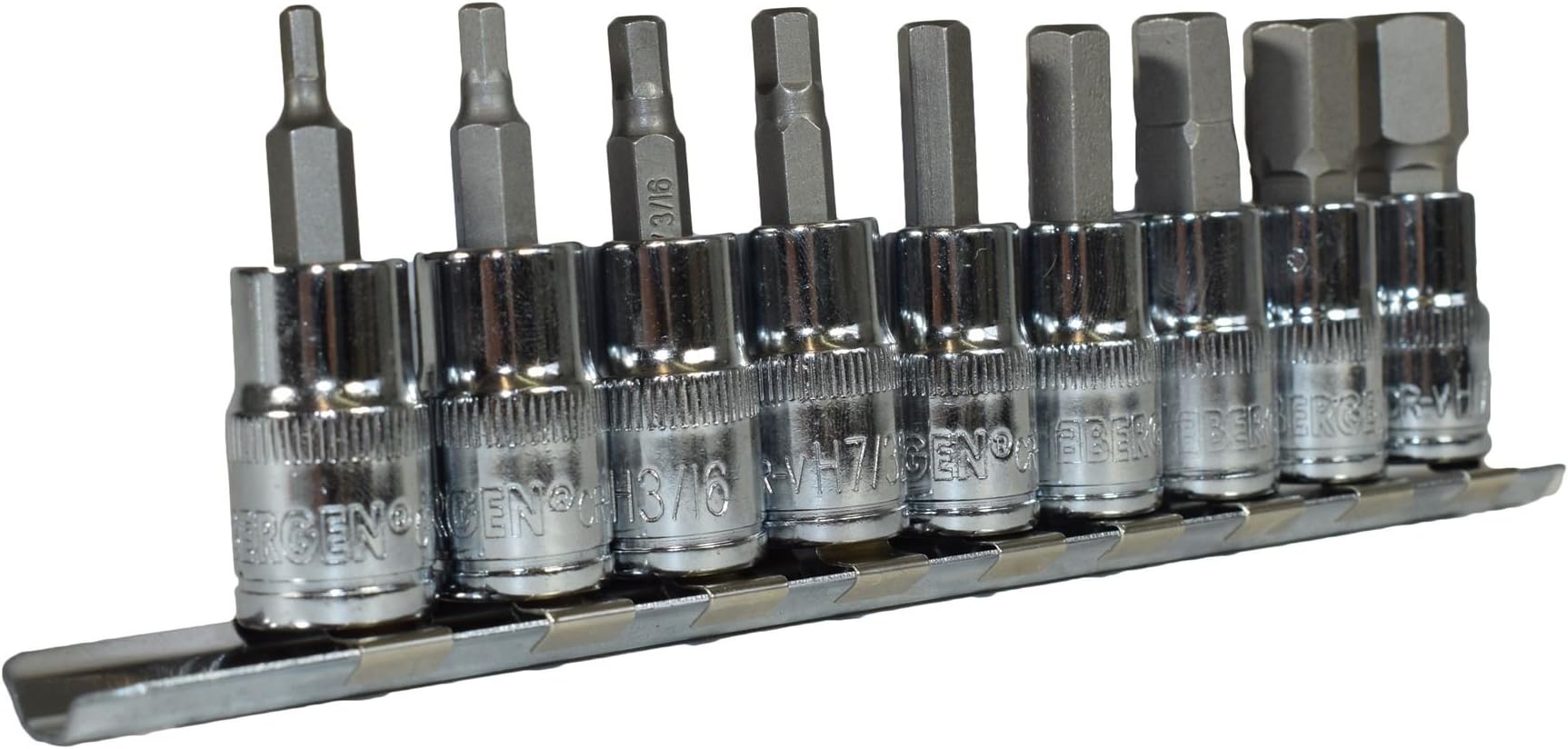 AF Allen/Alan/Allan/Hex Key Socket/Bit Set 3/8inch Drive Imperial TE077 ...