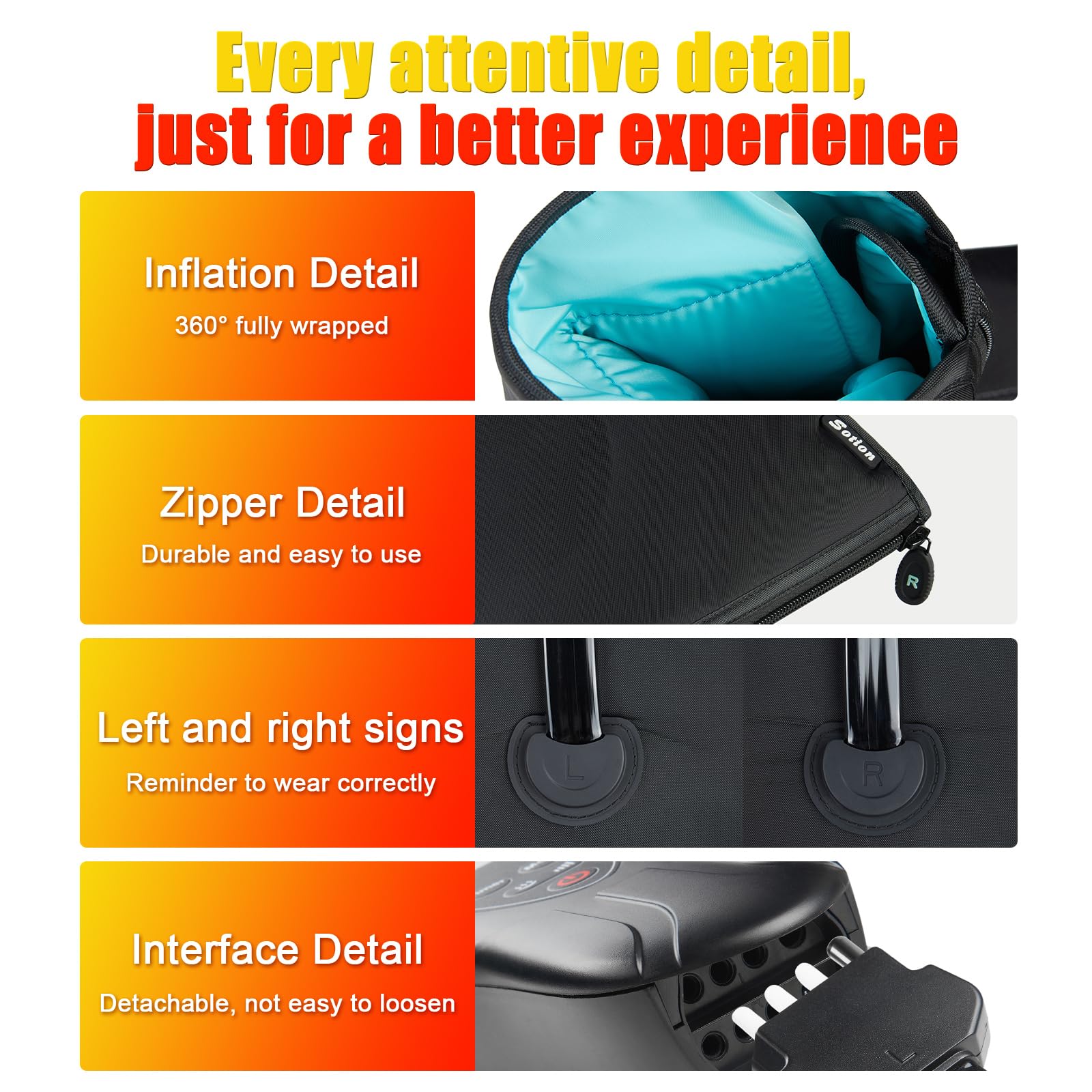 SLOTHMORE Leg Massager with A...B0B54PSBJQ | Encarguelo.com