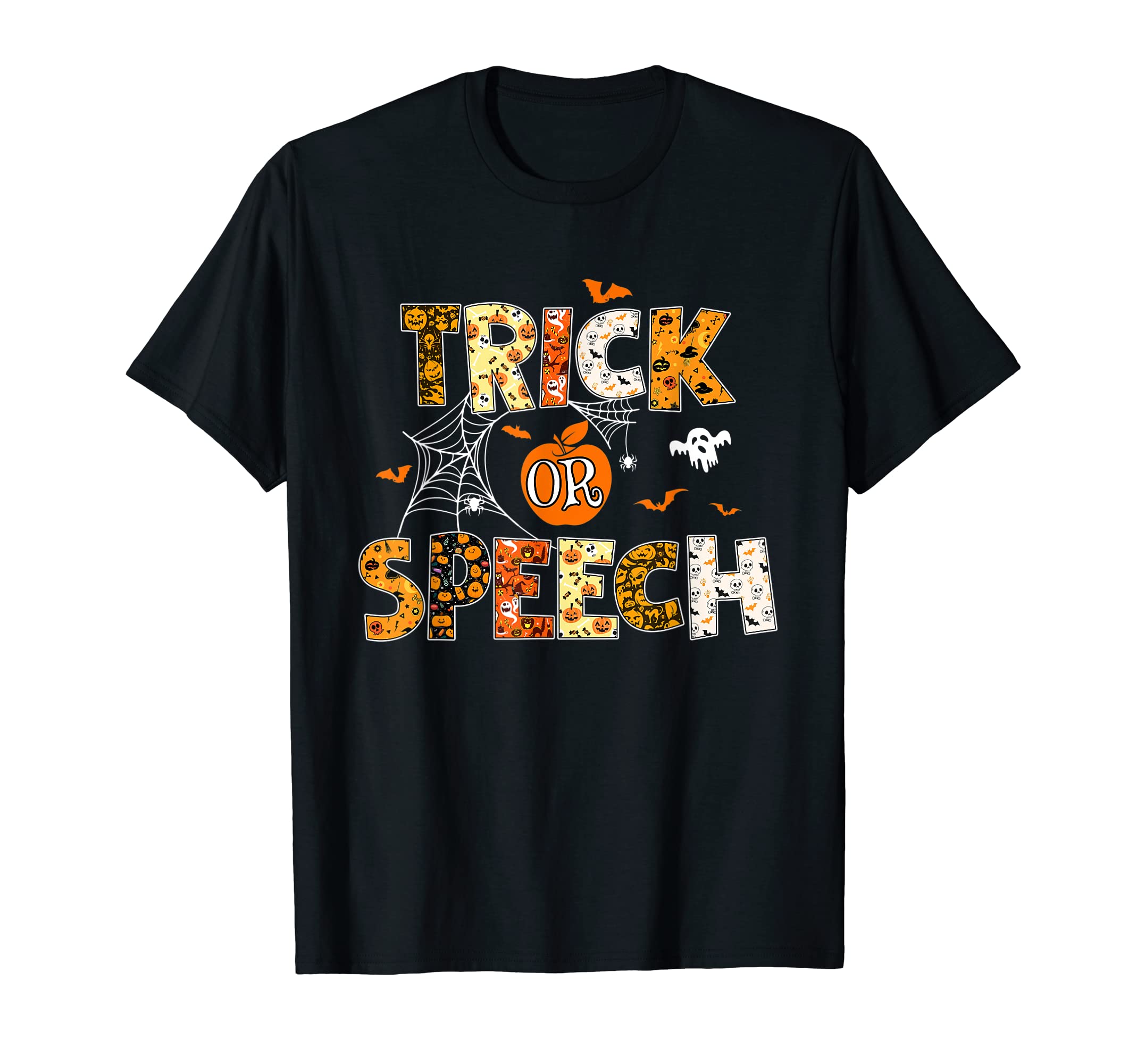 Amazon.com: Groovy Trick or Speech Pathologist SLP Halloween Costume T ...