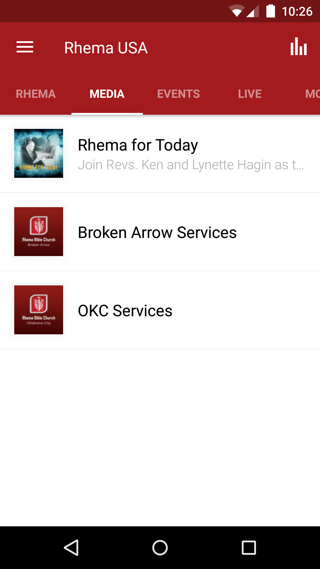Rhema USA - App on Amazon Appstore