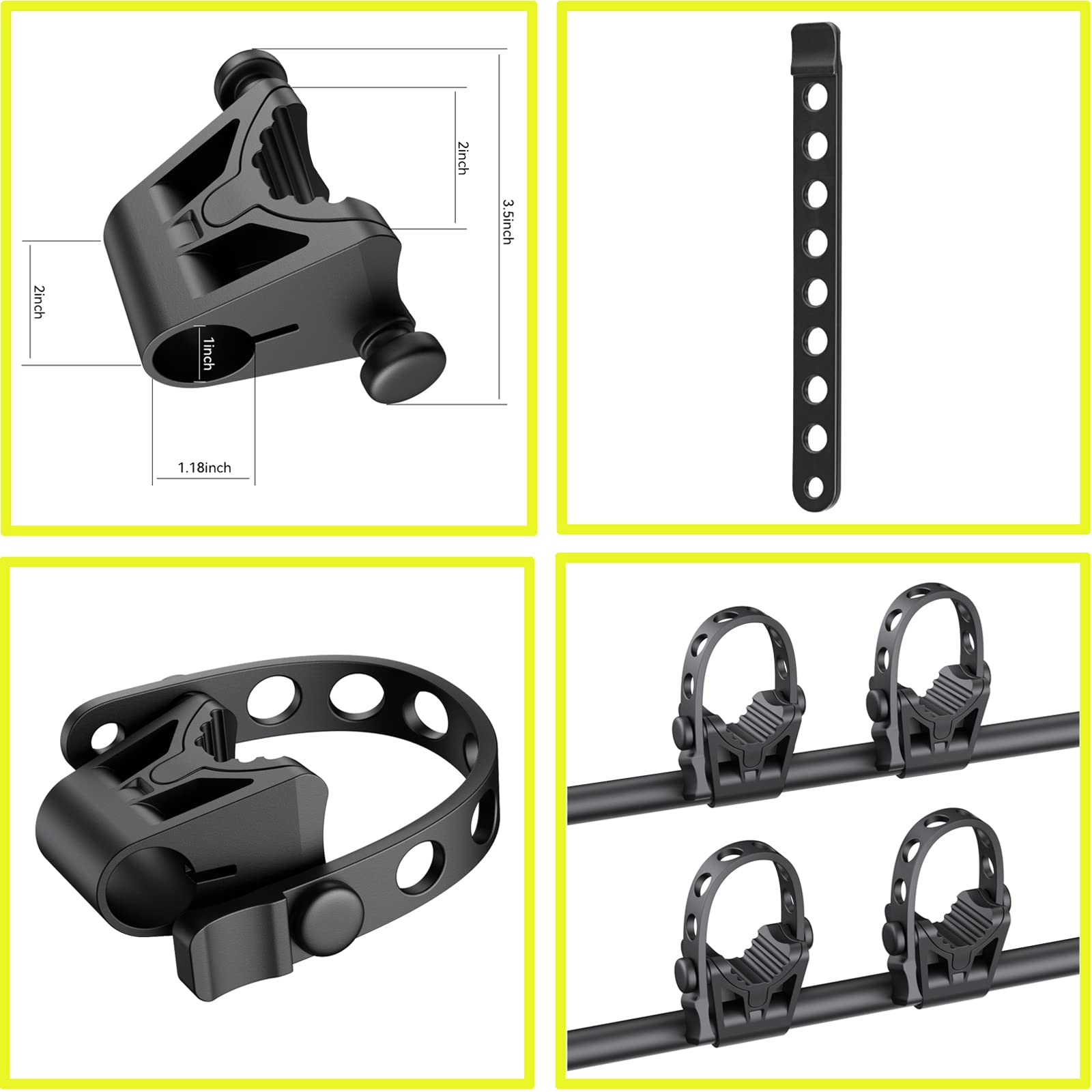 Snapklik.com : 8 Pack Bike Rack Straps Replacement Bicycle Bike Rack ...