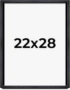 Amazon.com - 22x28 Shadow Box Black Farmhouse Wood Texture Display ...