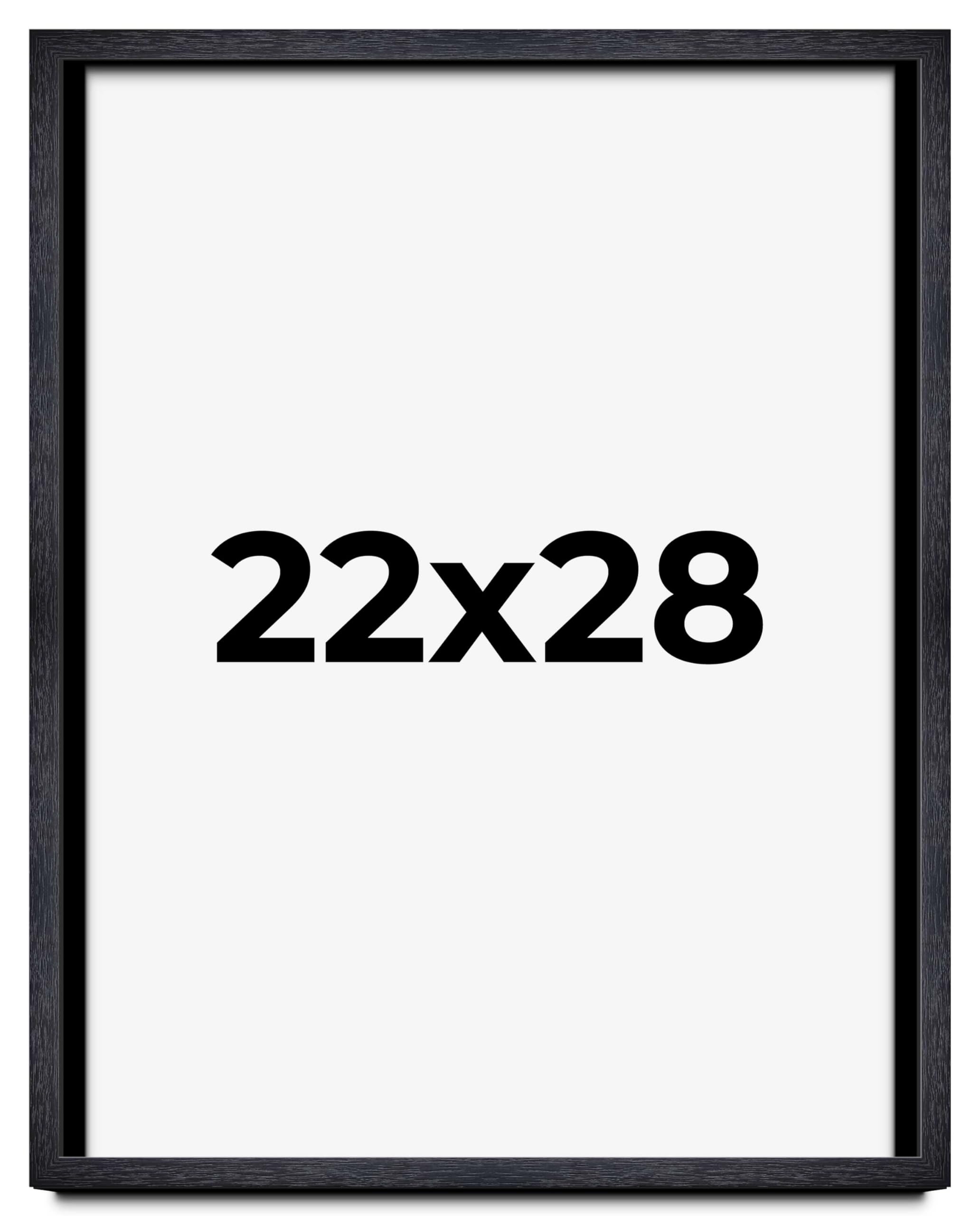 Amazon.com - 22x28 Shadow Box Black Farmhouse Wood Texture Display ...