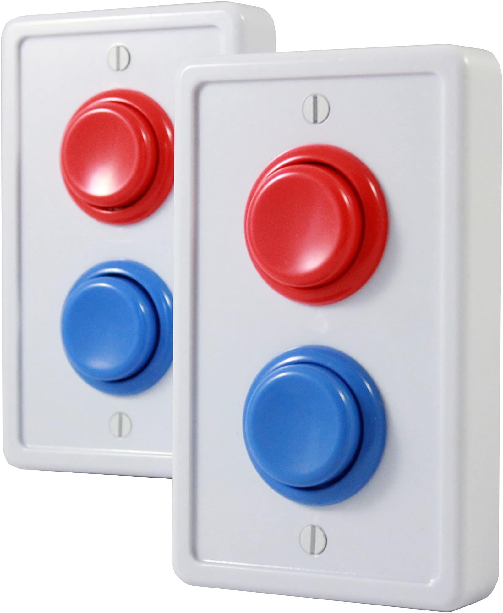 Arcade Light Switch Plate - Single Switch (2 Pack- Black/Red/Blue ...