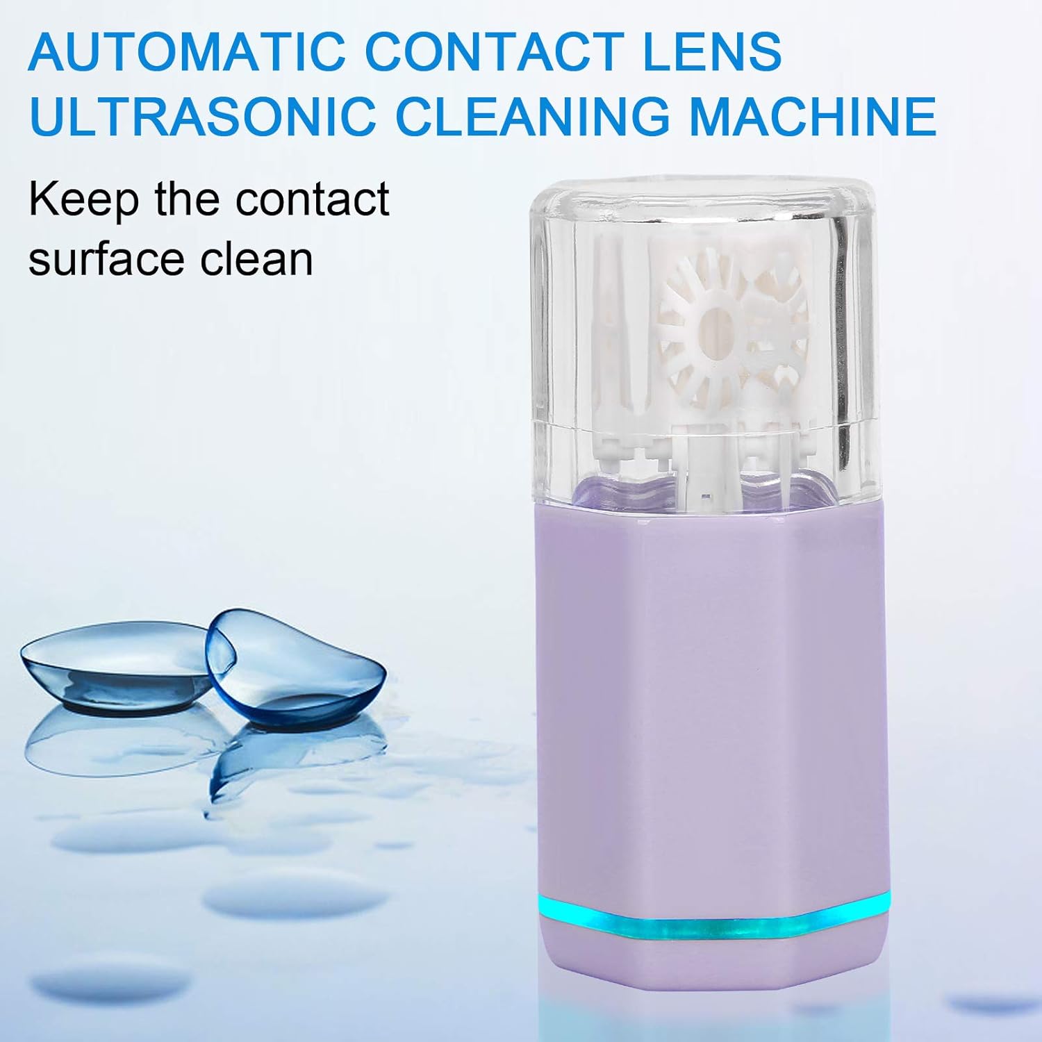 Portable Contact Lens Cleaner Automatic Cleaning Machine with USB ...