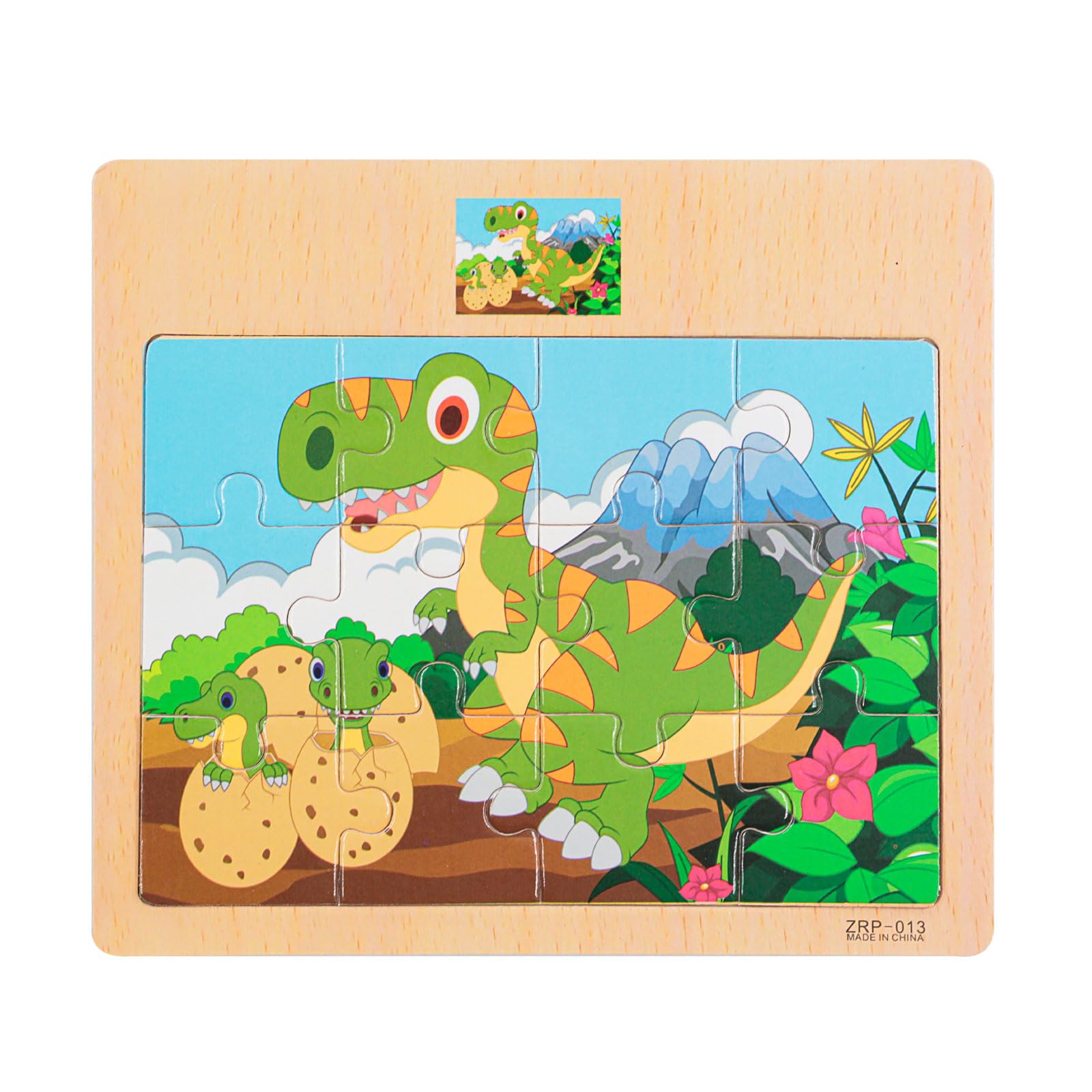 T-Rex Bones Layered Wooden Jigsaw Puzzle, 43% OFF