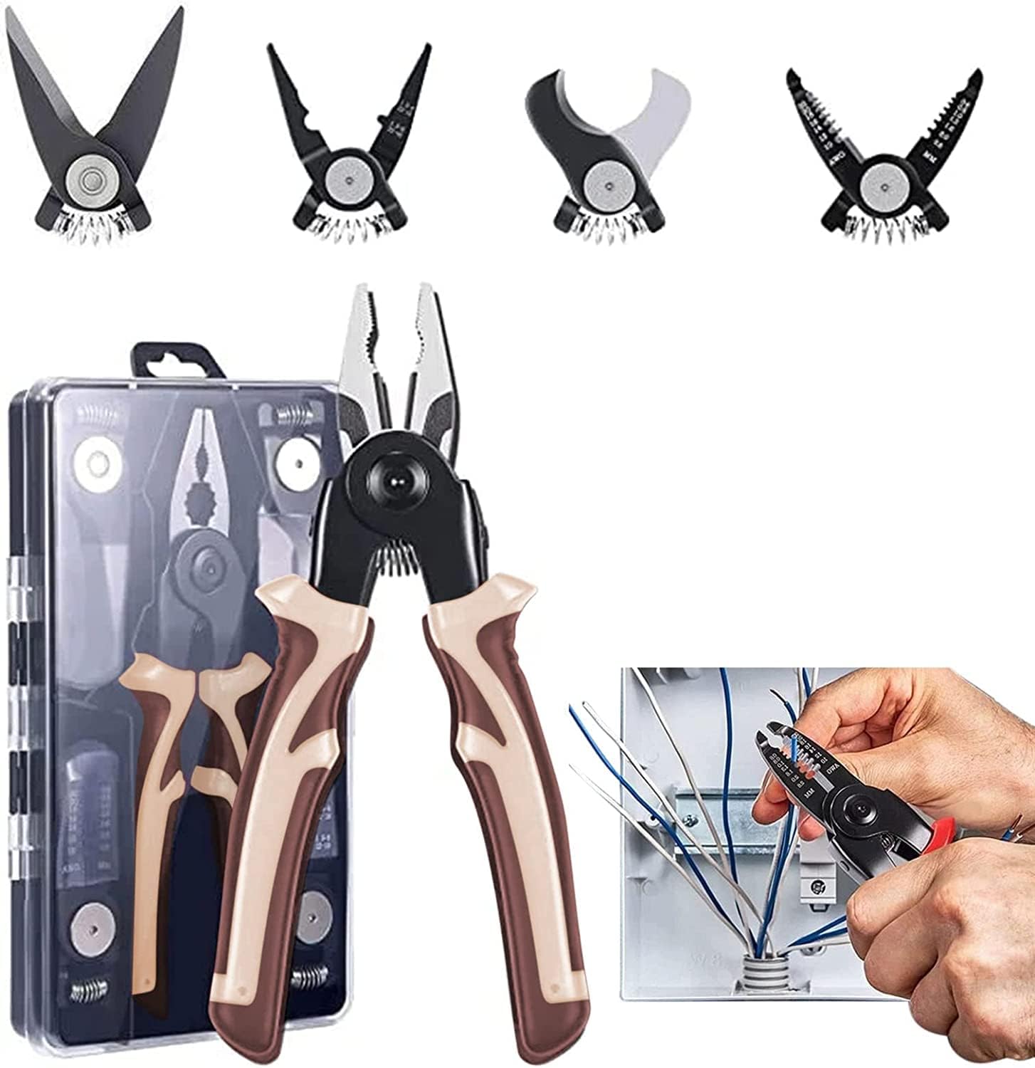 5 in 1 All Purpose Versatile Heavy Duty Tool Kit, 2023 New Combination ...