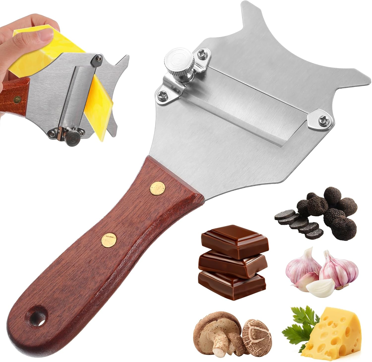 Amazon.com: Yuanchu Truffle Slicer, Multifunction Truffles Grater With ...