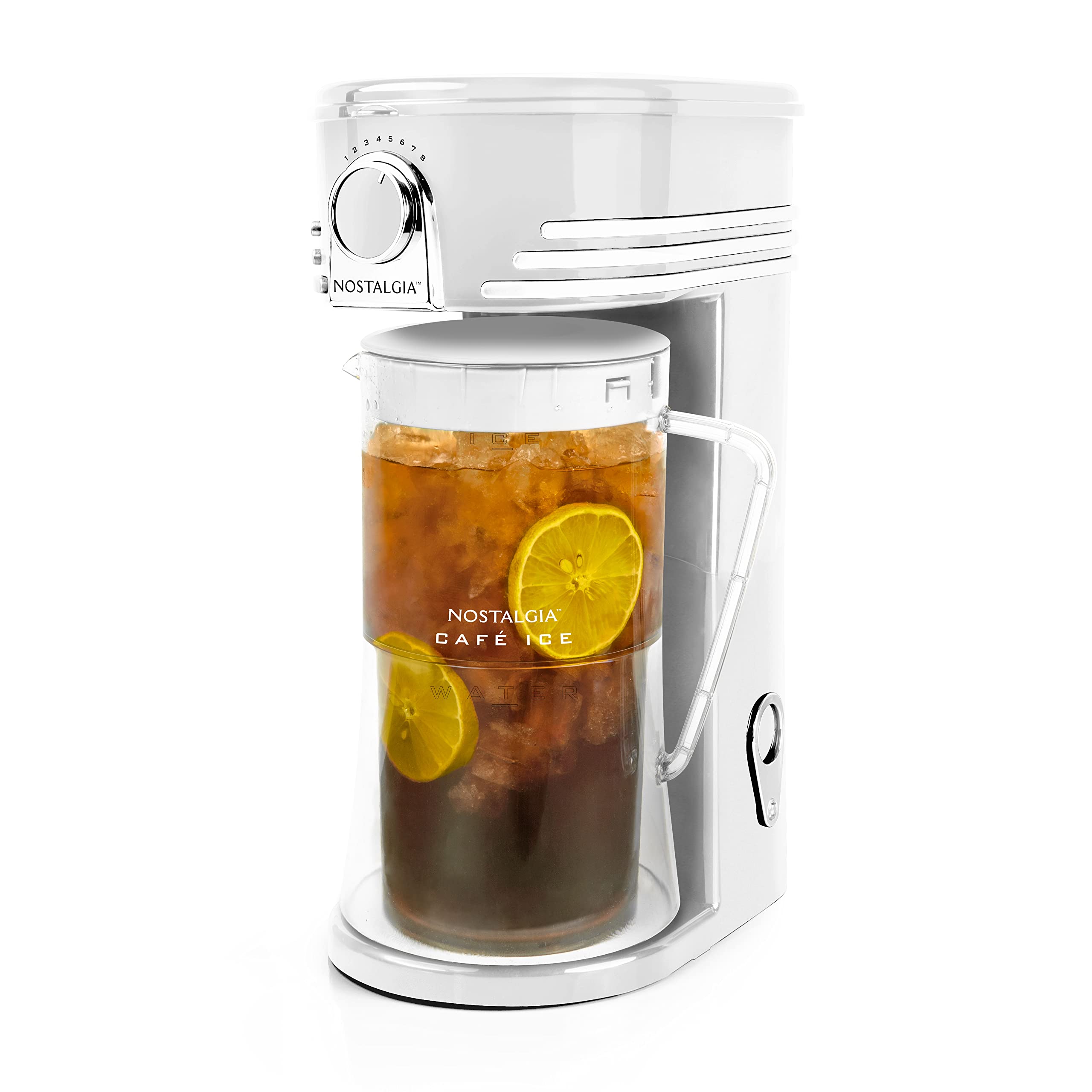 Nostalgia 3-Quart Iced Tea & Coffee Brewing System With Double ...