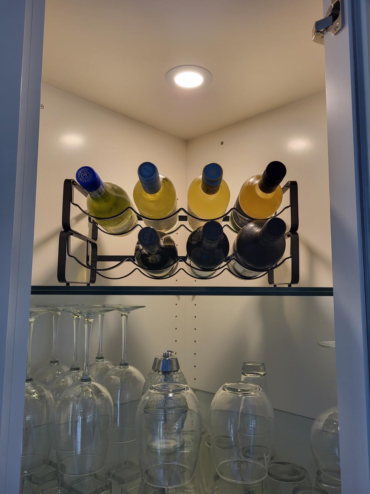 Amazon Basics Tabletop Stackable Wine Rack : Amazon.ca: Home