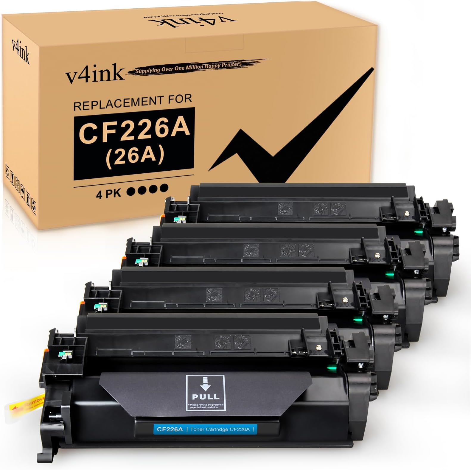 Amazon.com: V4INK Compatible 26A CF226A Toner Cartridge Replacement for ...