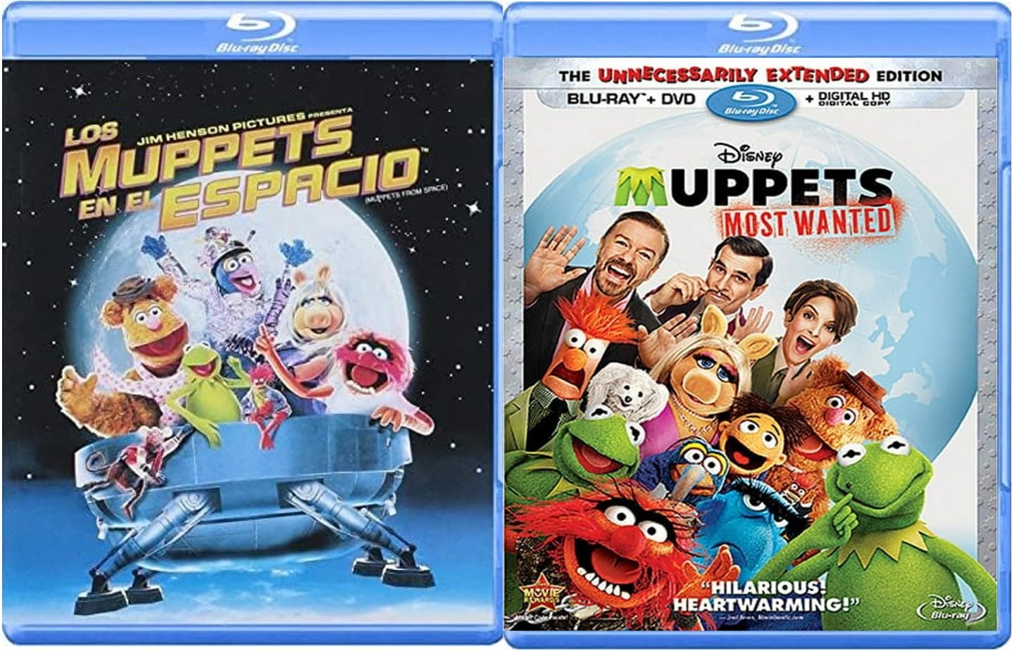 Amazon.com: Muppets Most Wanted & Muppets from Outer Space [Blu-ray, 2 ...