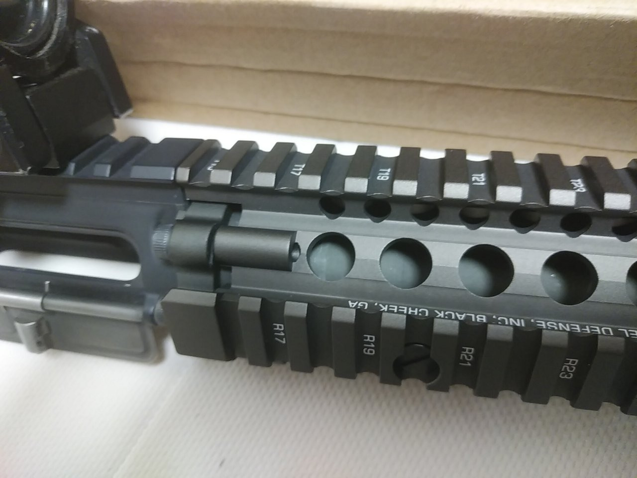 Amazon | 6mmtac DANIEL DEFENSE MA41 FSP ras2 SOPMOD block2 FDE レプリカ ハンド ...