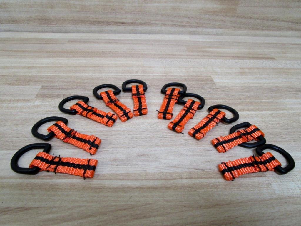 Amazon.com: Python Safety DR-0.5X2.25NC D Ring Strap (Pack of 10 ...