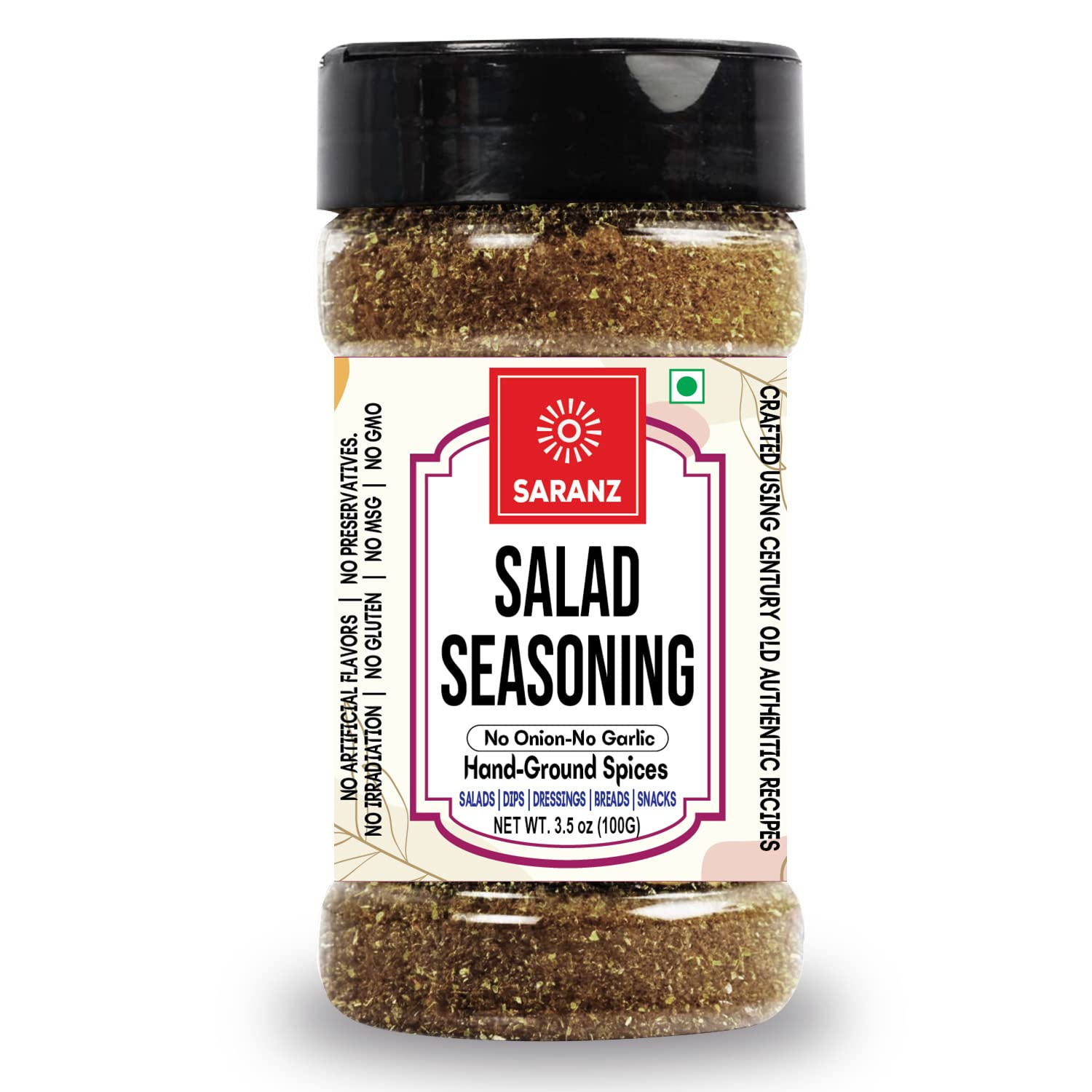 Buy SARANZ Salad Mix Jain Exotic Jain Seasoning Perfect for Snacks ...