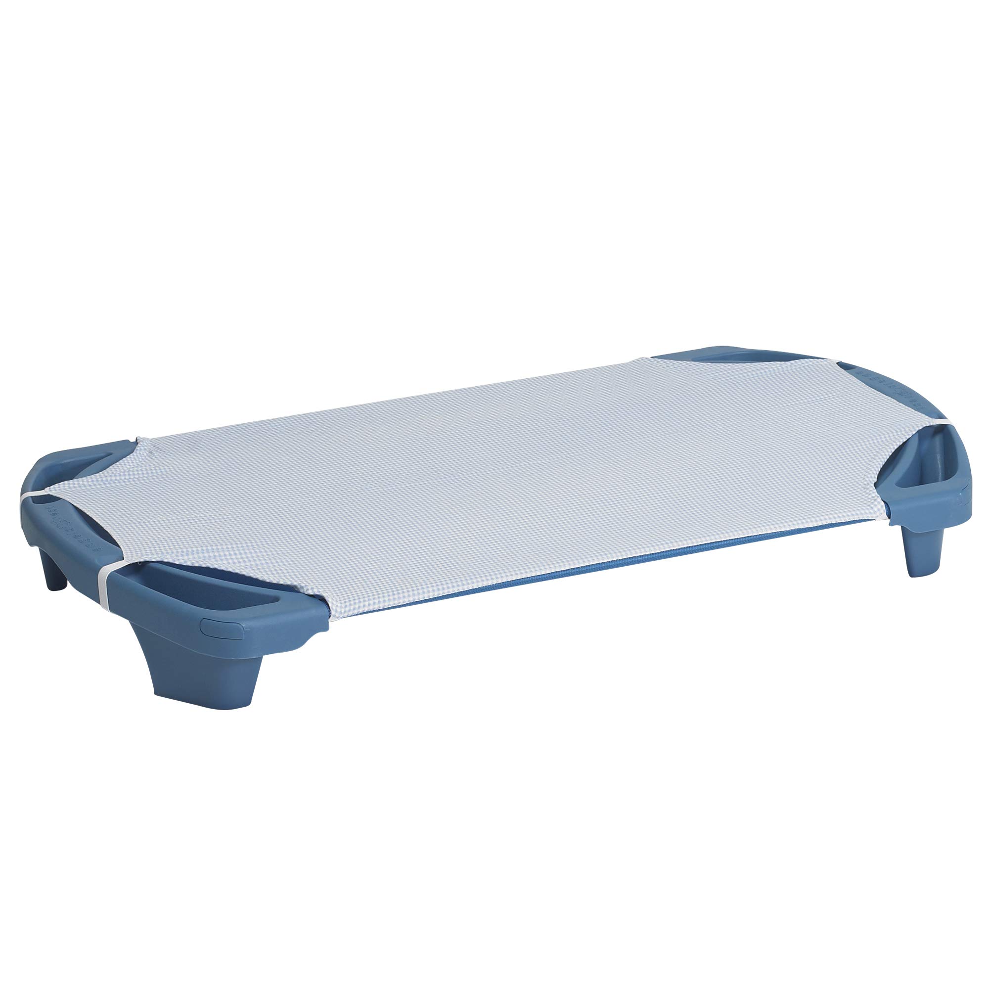 Amazon.com: Children's Factory Angels Rest Gingham Cot Sheet, Toddler ...