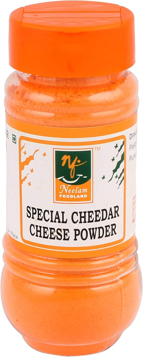 Neelam Foodland Cheddar Cheese Powder 100g : Amazon.fr: Epicerie