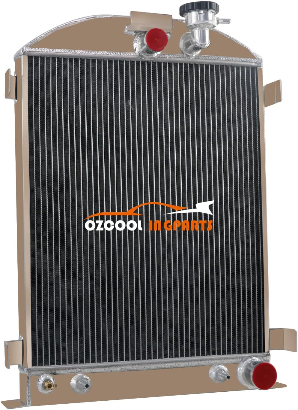 Amazon.com: OzCoolingParts 4 Row Core Aluminium Radiator Replacement ...